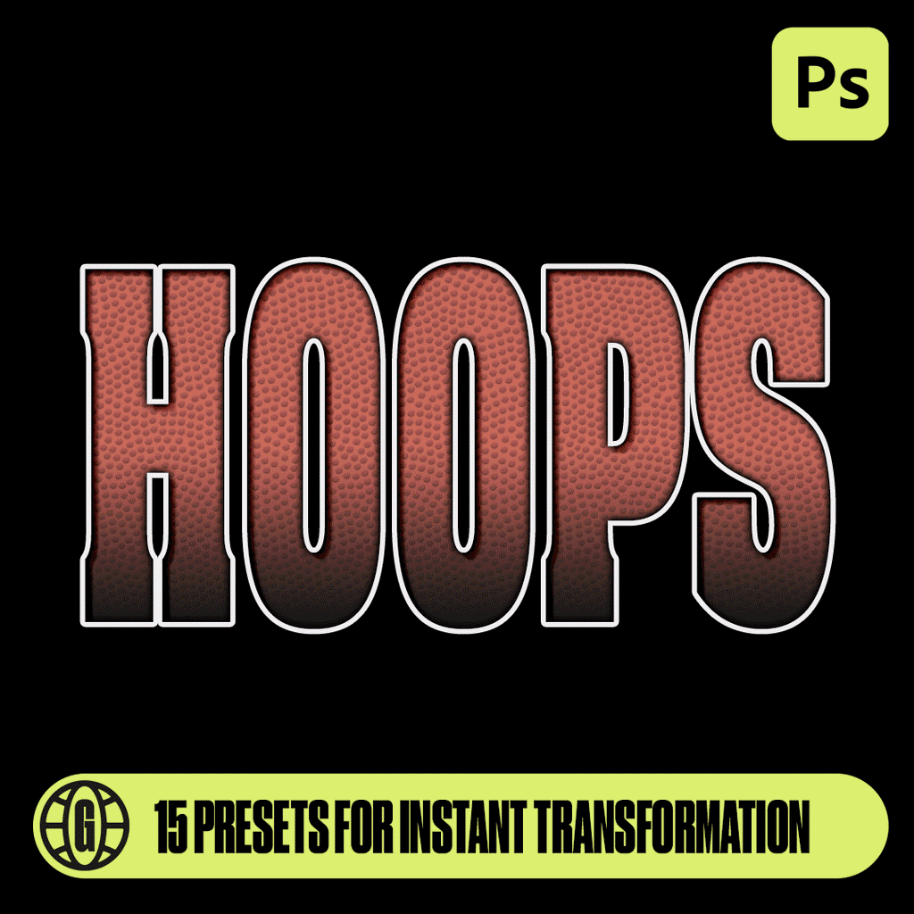 90s Hoops Text Styles Pack (Vol. 1) – GFXWRLD®