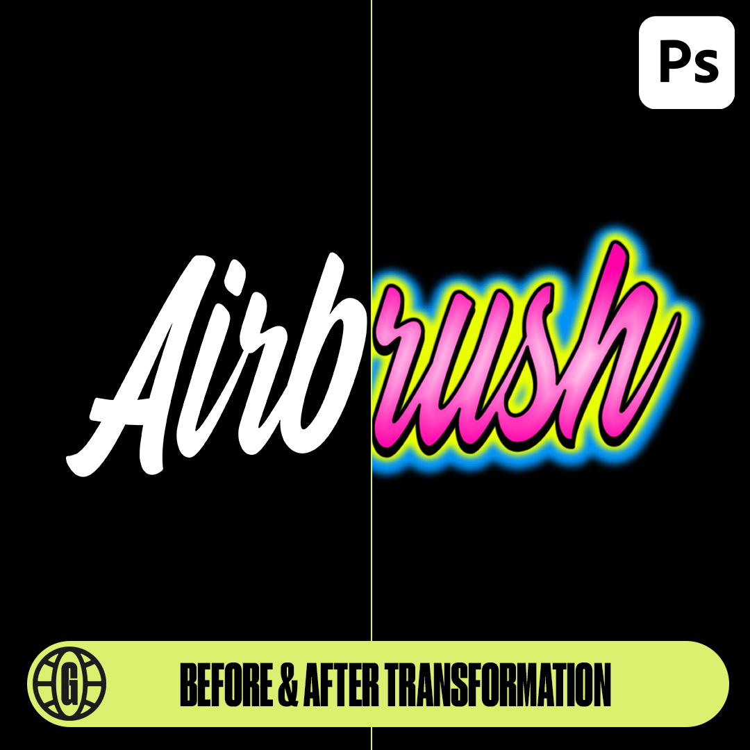 Airbrush Text Styles Pack Vol. 2: Enhance Your Designs