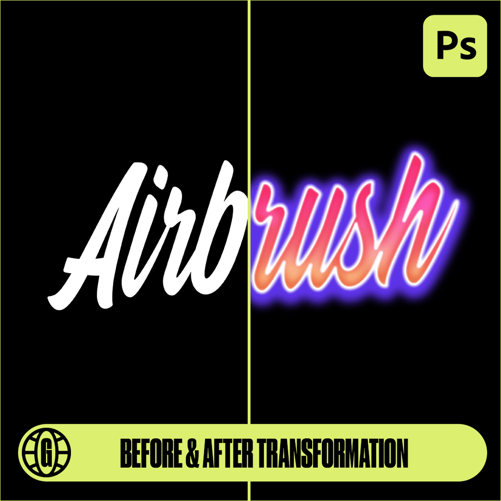 Airbrush Text Styles Pack Vol. 1: Elevate Your Design! – GFXWRLD®