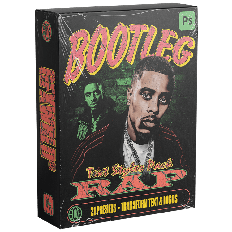 Bootleg Rap Text Styles Pack (Vol. 3) – GFXWRLD