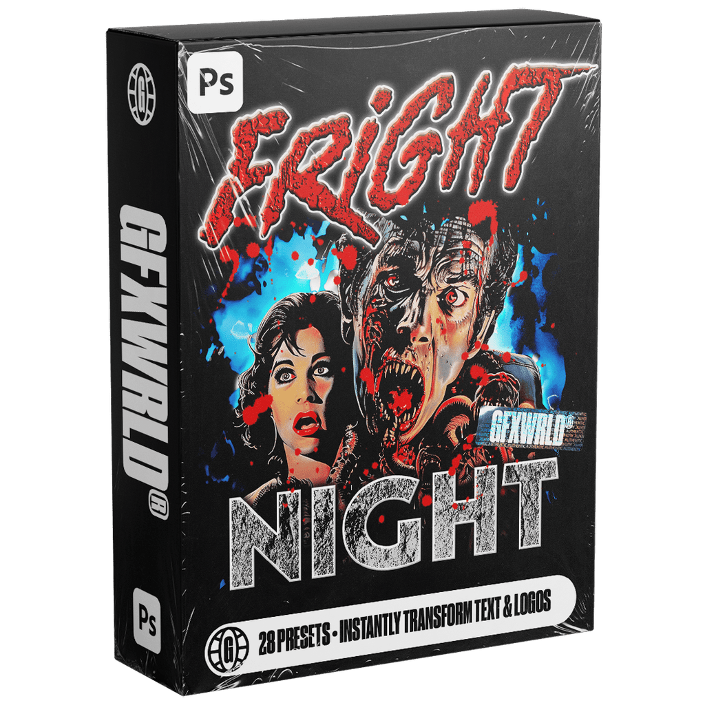 Fright Night Text Styles Pack Vol. 1 - Spooktacular Designs! – GFXWRLD
