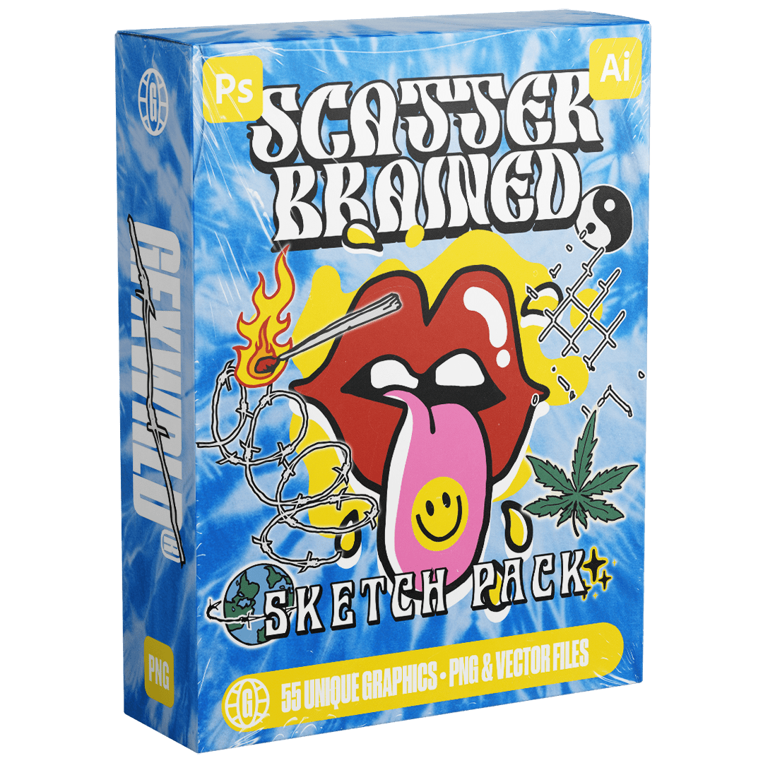 Scatterbrained Sketch Pack Vol. 1: Unleash Your Creativity!