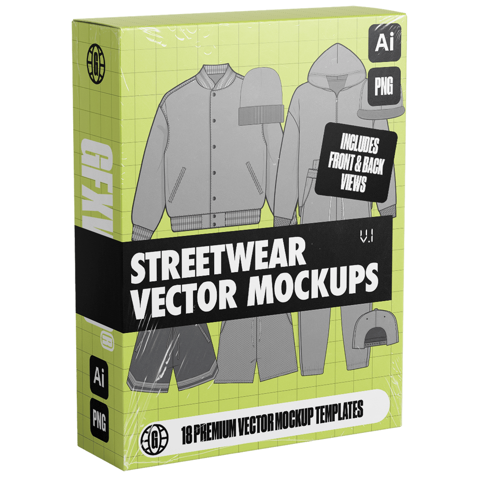Elevate Your Designs with Premium Streetwear Mockups – GFXWRLD®