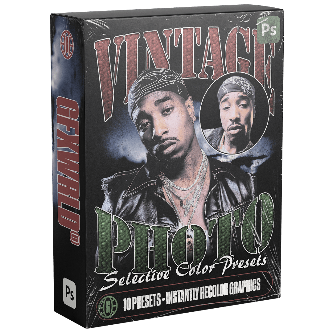 Revive 90s Nostalgia: Vintage Photo Selective Color Pack