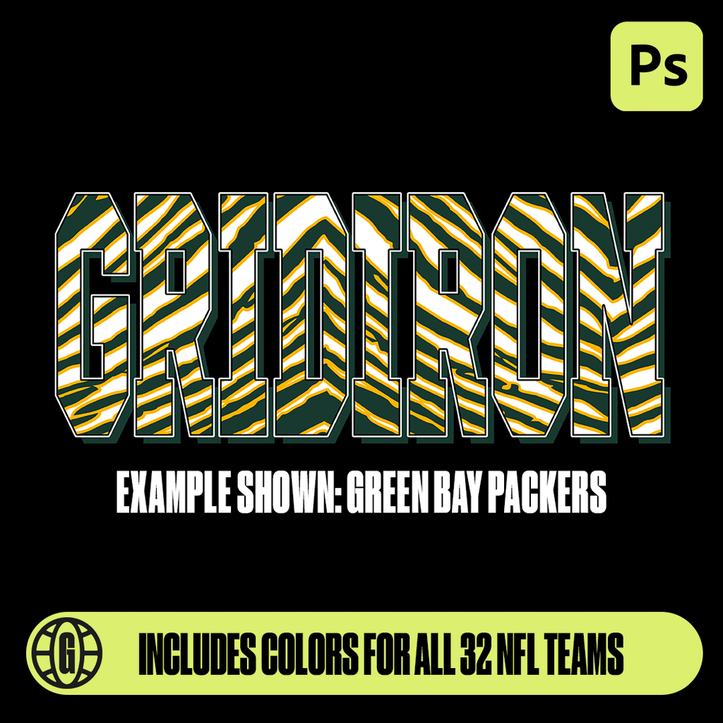 Gridiron Glory Text Styles Pack (Vol. 1) – GFXWRLD®