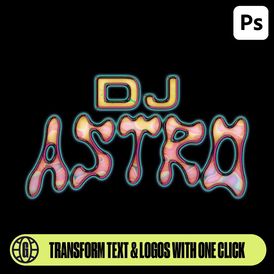 Y2K Rave Text Styles Pack (Vol. 1) | GFXWRLD